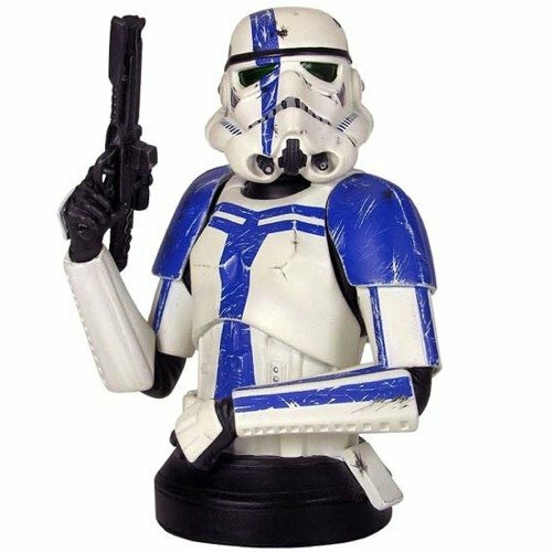 STAR WARS THE FORCE UNLEASHED STORMTROOPER COMMANDER MINI BUST Gentle ...