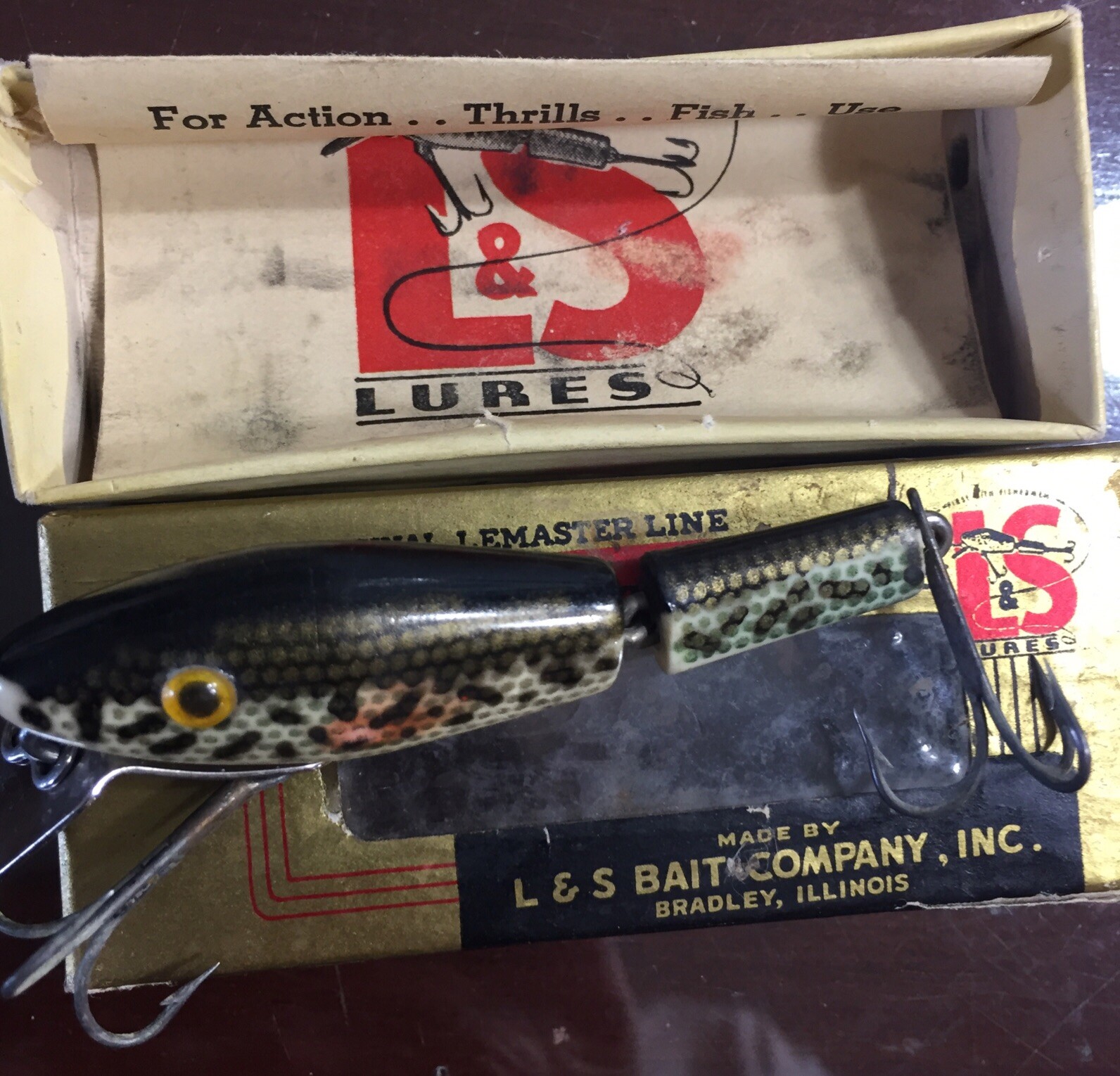 Fishing Lures,L & S Lures,Bass Master,Used,Plastic,Excellent,Brochure ...
