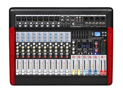 12 Track Mixer Bluetooth, 2x DSP modules, 4 Speaker Out (Canadian Brand ...