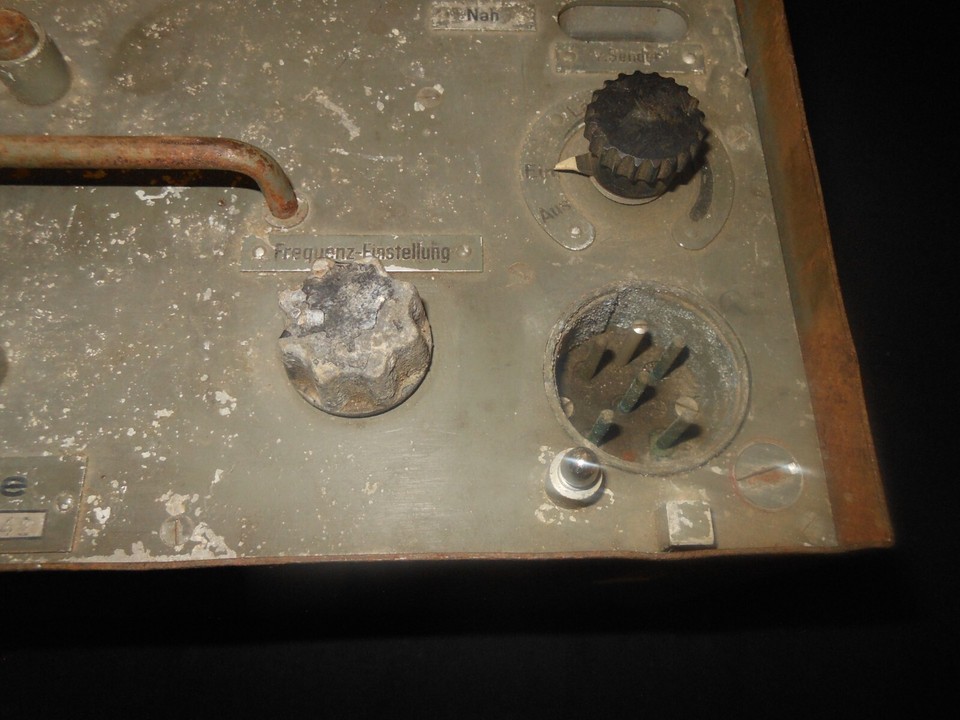 WW2 German Wehrmacht Panzer - Ukw.E.e RADIO RECEIVER - Tiger Panther ...