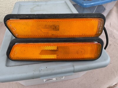 84-91 Porsche 944 Front set Bumper Parking Marker Turn Signal Light ...