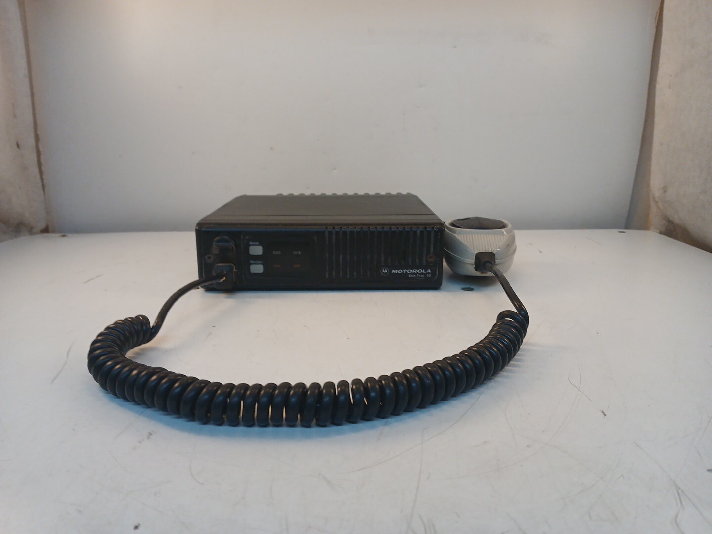 Motorola MaxTrac 50 Radio w/ Motorola HM1056A Mic *UNTESTED, SELLING ...