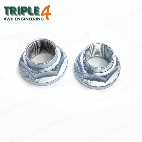 2x OEM Hub Nut / Drive Shaft Stake Nut Land Rover Discovery 2 Superb ...