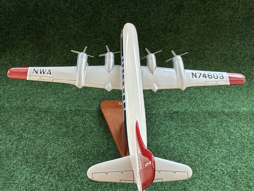 Northwest Airlines Boeing B-377 Stratocruiser Desk Top Model 1/100 SC ...