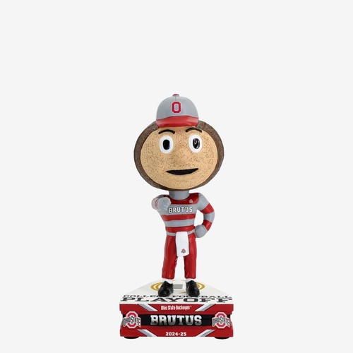 Brutus Buckeye Ohio State Buckeyes 2025 Football Playoff Mini Bighead ...