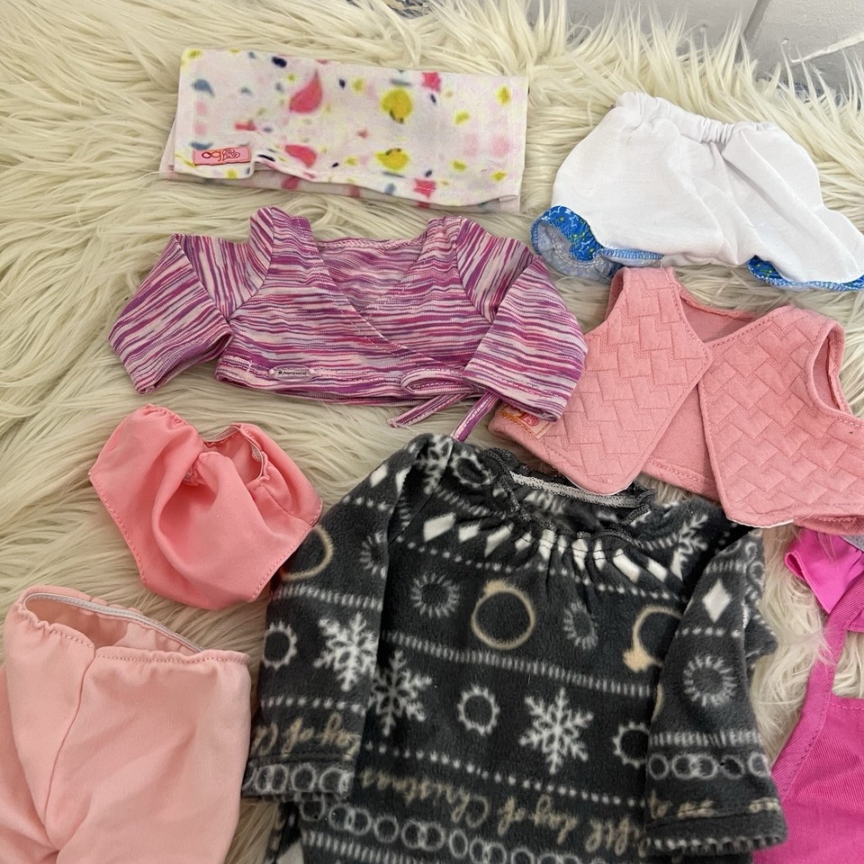 18” Doll Our Generation American Girl ILY Clothing Outfits 41 Piece Lot ...