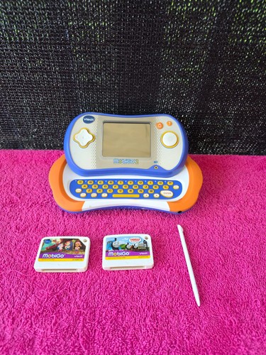 VTech Mobigo 2 Touch Learning Game Handheld System Orange Console With ...
