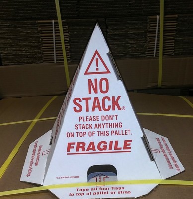 No Stack Cone Red/White 8"x8"x10" english spanish French 1-50pcs | eBay