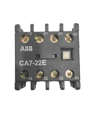 ABB CA7-22E AUXILIARY CONTACT 2N0-2NC 690VAC 10A FAST SHIPPING | eBay