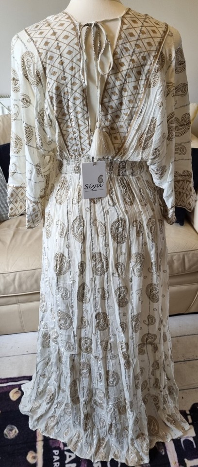 Siya Spanish Boho Madrid Boho Maxi Dress Size 10 To 16, rrp 64.99 ...