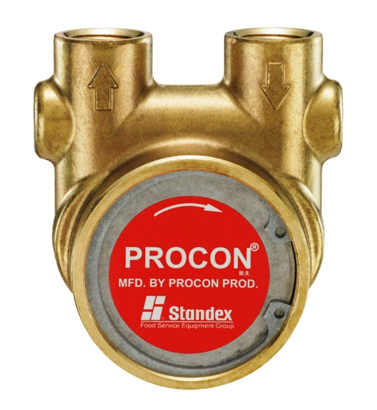Procon Pump Model 114A330F11XX Brass 1/2" NPT Ports Carbonator 330 GPH ...