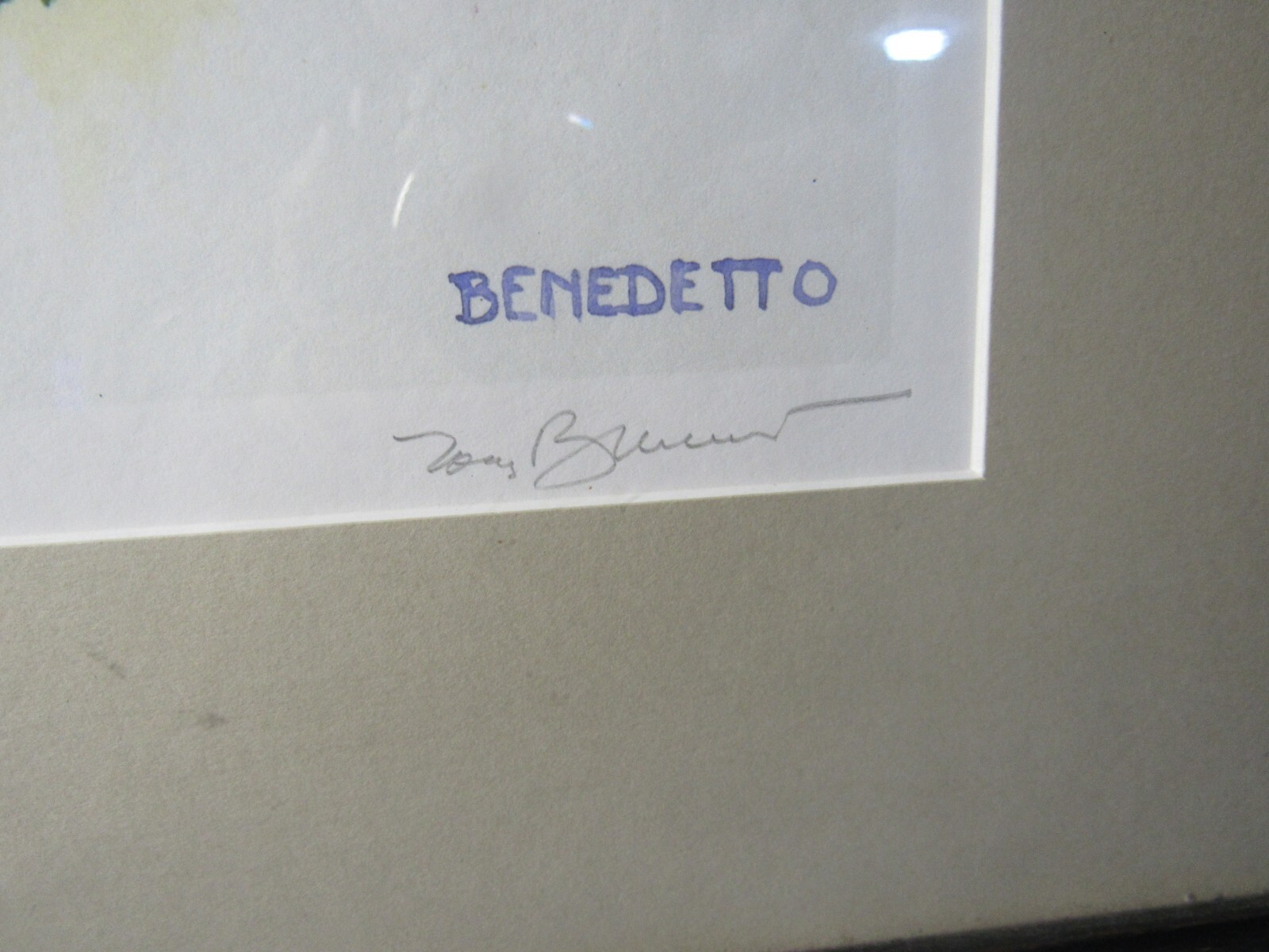 Tony Bennett signed 1 of 300 lithograph | eBay