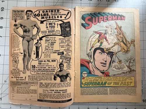 Superman #113 (1957) GD+ 2.5 - 1st full issue (3-part) Superman story ...