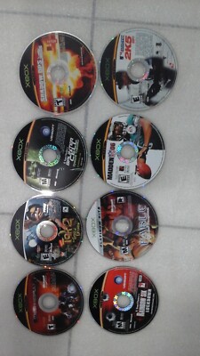 LOT OF 8 CDS GAMES FOR ORIGINAL XBOX | eBay