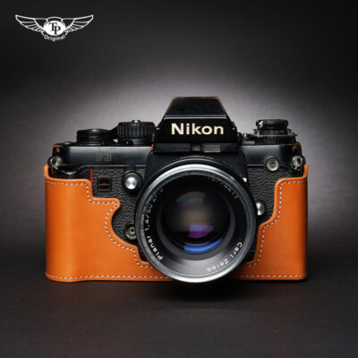 Nikon F3 Half Case F3HP F3T Genuine Leather Protective Camera Insert ...