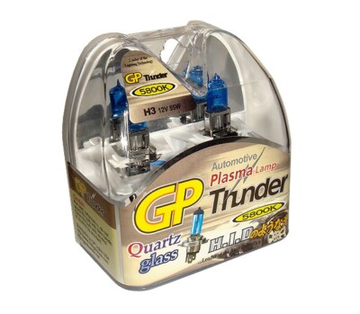 GP Xtreme 5800K H3 Xenon White Light Bulbs 4 Headlamp Fog Honda Ford ...