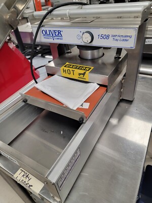 Oliver Commercial Self-Actuating Tray Lidder Sealer w/ Table 120V Model ...