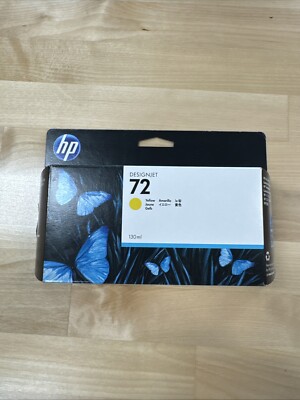HP 72 (C9373A) Yellow Ink Cartridge. WARRANTY EXPIRED 808736779821| eBay