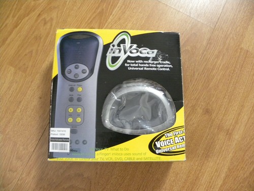 Invoca Voice Activated Universal 4 in 1 Remote Control - NEW ...