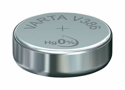 Varta Silver-Oxide Battery SR43 V386 1.55V 105mAh 1-Pack | eBay UK