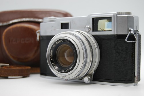 Very Rare [Exc+5 w/ Case] TOPCON 35 S Vintage Rangefinder 44mm f/2 from ...