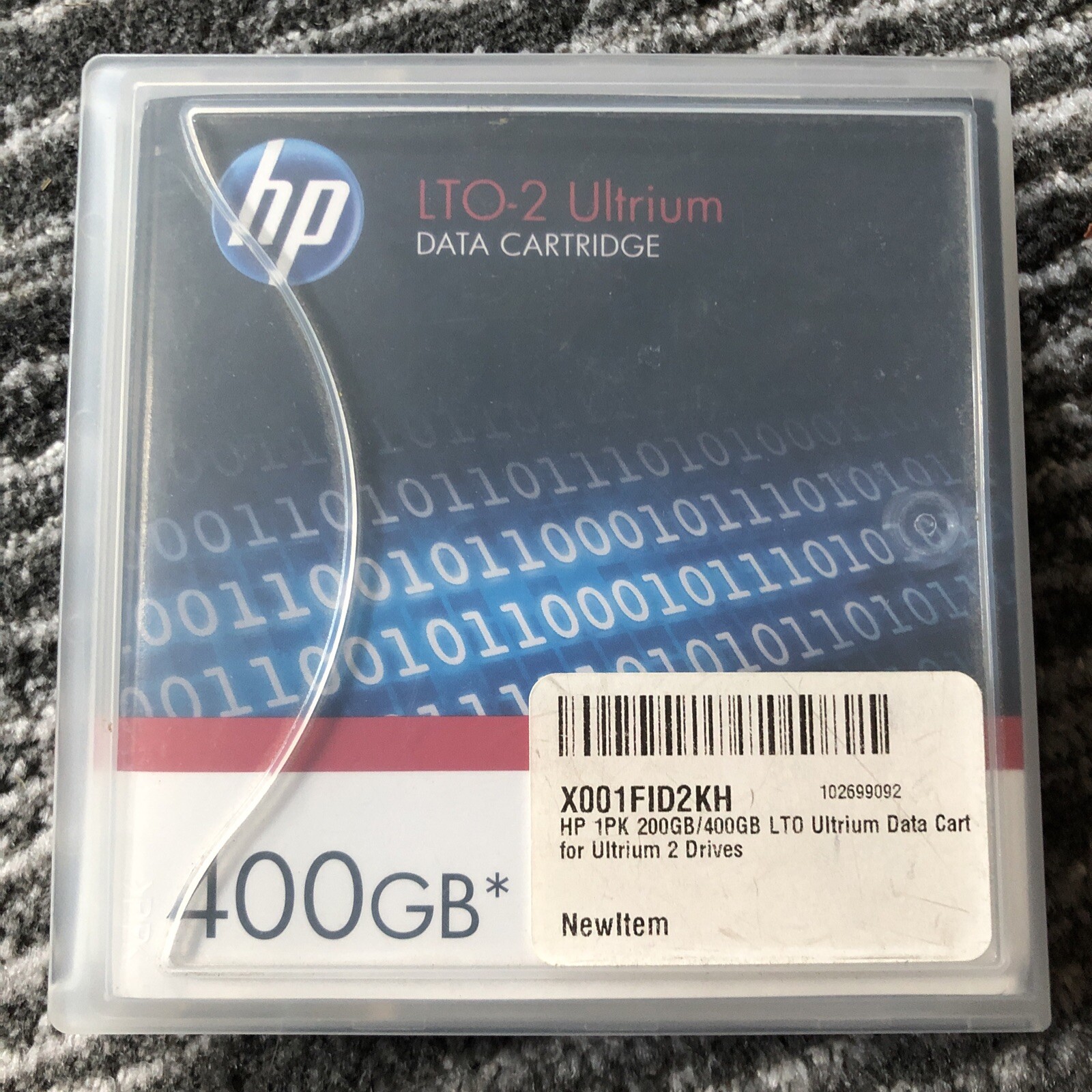 HP LTO-2 Ultrium 400GB Data Tape Cartridge C7972A Open Box | eBay