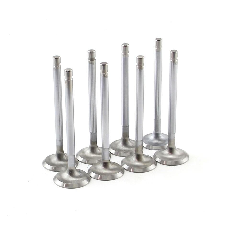 Chevy SBC 350 1.600" +100 11/32" Stainless Steel Exhaust Valves | eBay