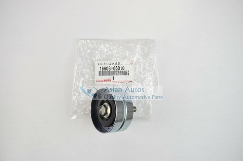 GENUINE TOYOTA LEXUS LAND CRUISER LX450 DRIVE BELT IDLER PULLEY 16603 ...