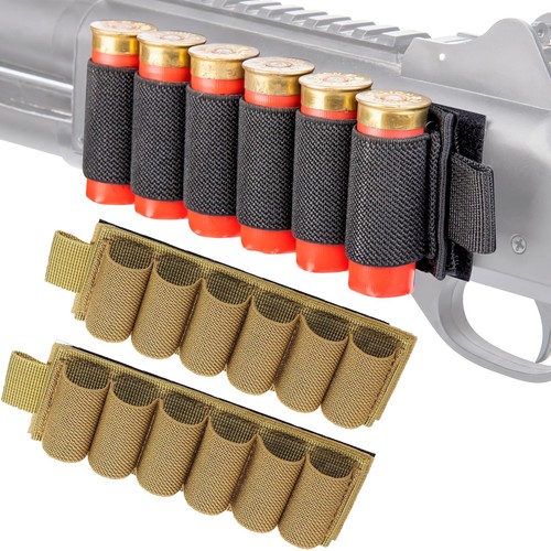 12 Ga Shotgun Shells Holder 2 Pack Ammo Holder Side Saddle with ...