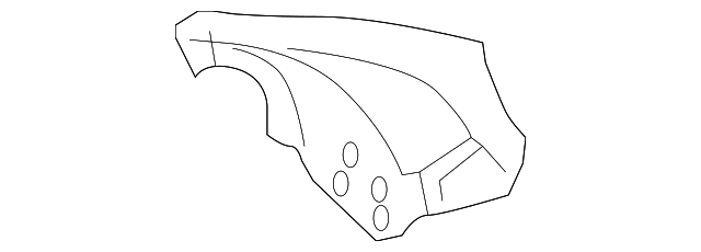 Genuine OEM Fender Closing Plate for Toyota 5371807030 for sale online ...