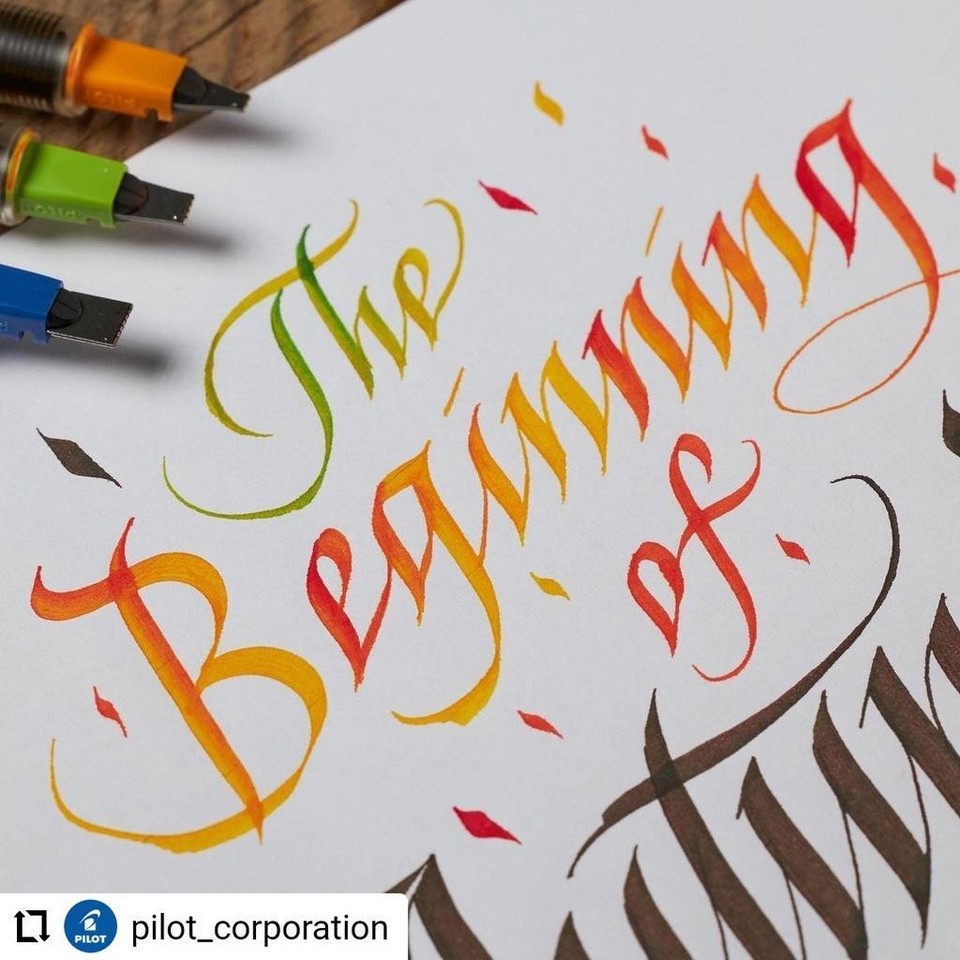 Pilot Parallel Fountain Calligraphy Pen - Ink Cartridges IC-P3 - LIGHT ...