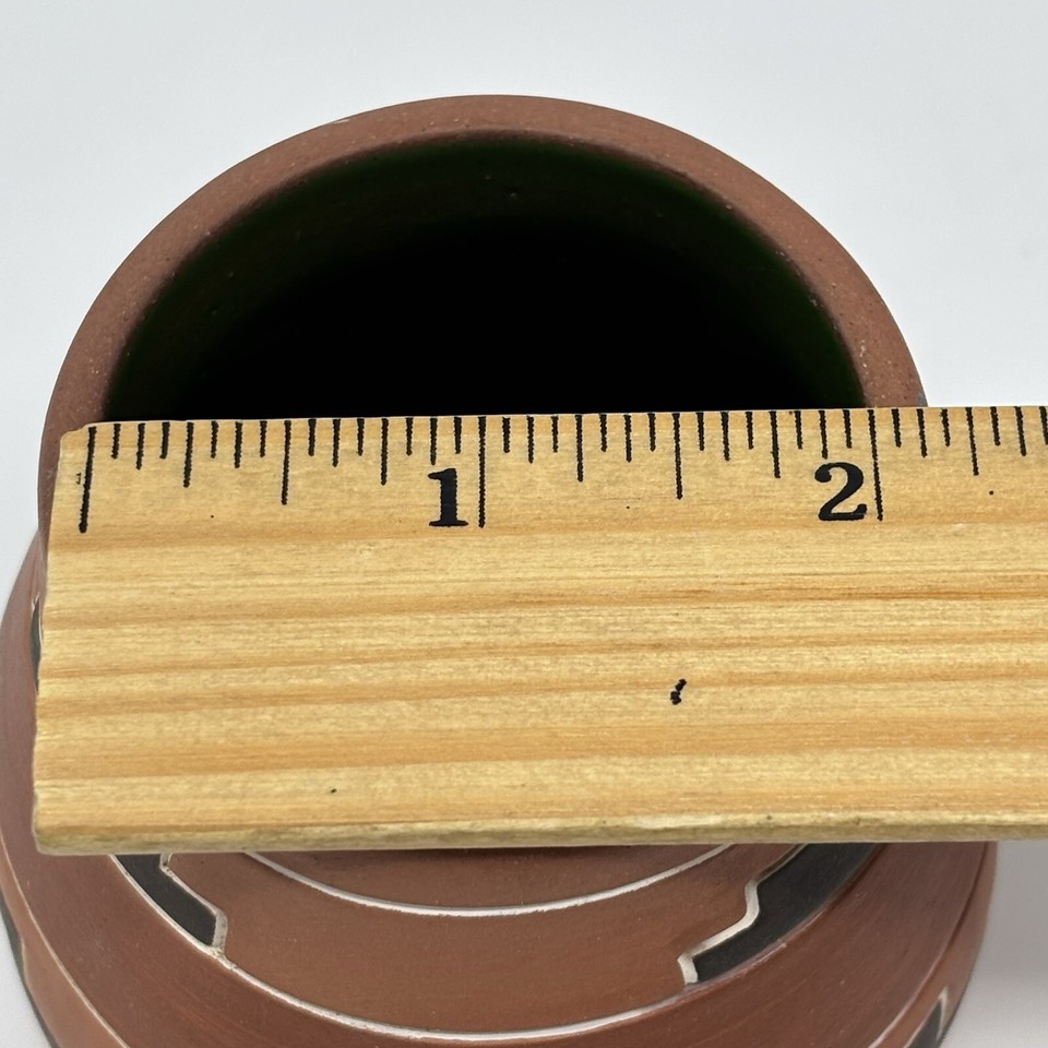 Handmade Mexican Art Pottery Aztec Southwest Native Decor Unsigned ...