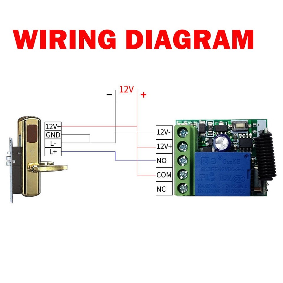 Wireless Horn Button Car Steering Wheel Horn Button Kit Switch 12V Auto ...