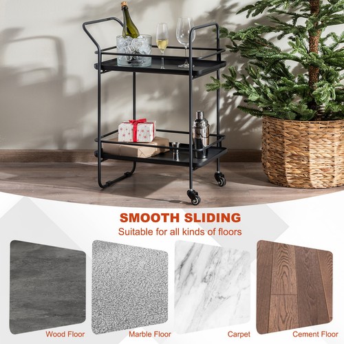 2Pcs 3 Inch Push Cart Wheel Only Shelf Caster Bearings Repair Kits ...