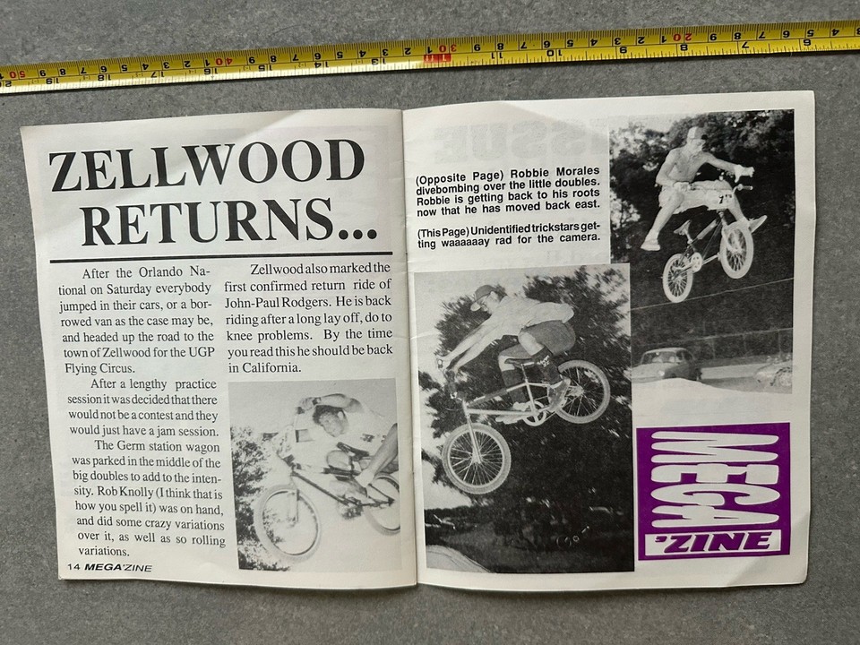 VINTAGE BMX MAGA’ZINE BMX MCS ORLANDO NATIONALS FLORIDA STATE CHAMPIONSHIPS 1991 | eBay