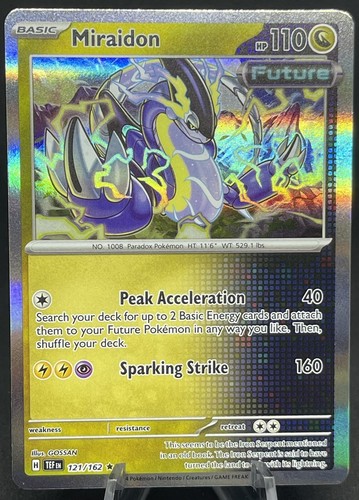 Miraidon 121/162 HOLO RARE Temporal Forces POKEMON TCG NM | eBay