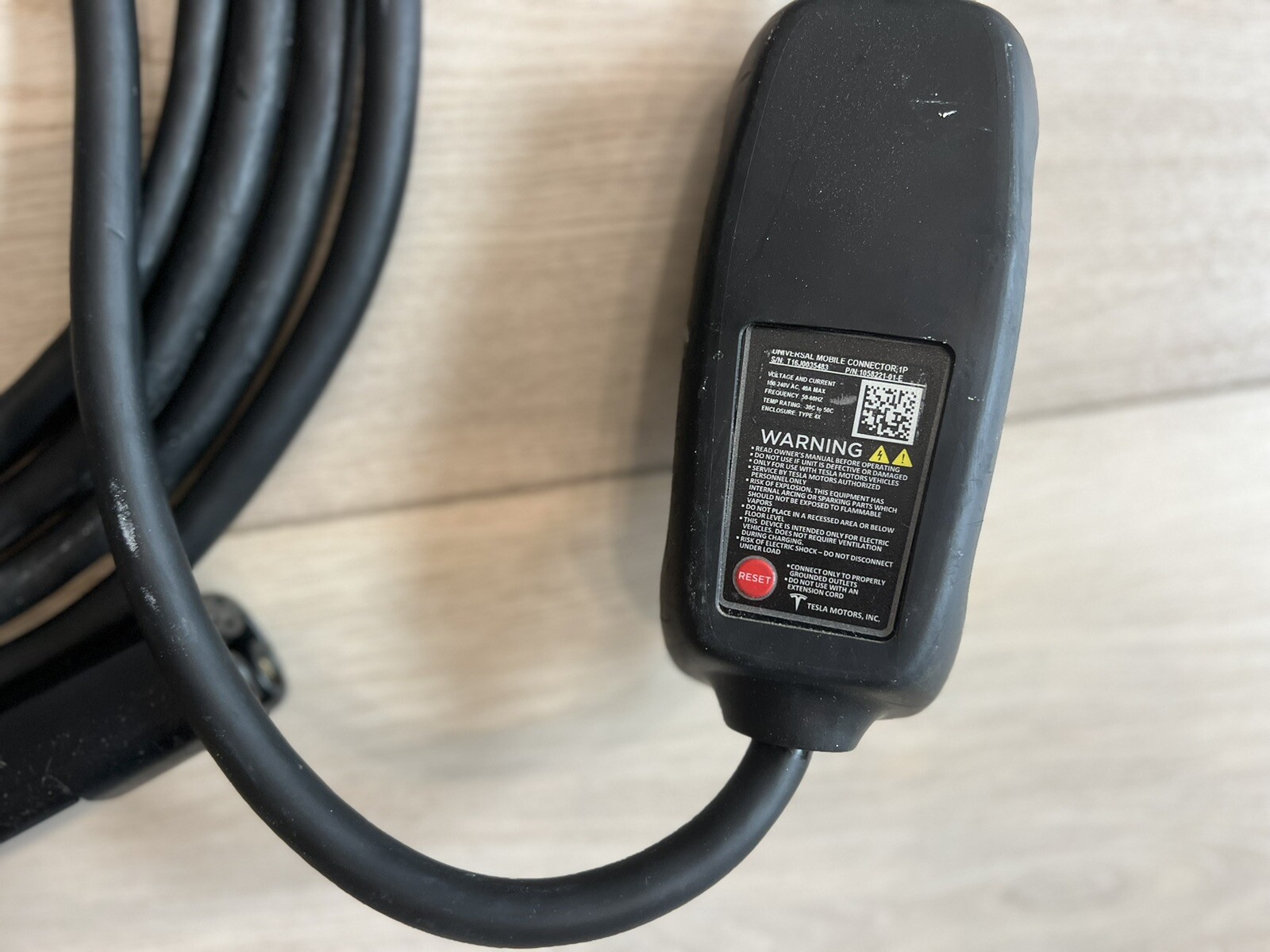 Tesla OEM Mobile Charger Gen 1 40amp NEMA 14-50 +5-15 adapter Quick ...