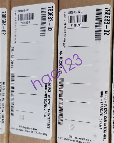 PCI-8512/2 780683-02 NI dual port Brand New by DHL/FedEx Fast Shipping ...