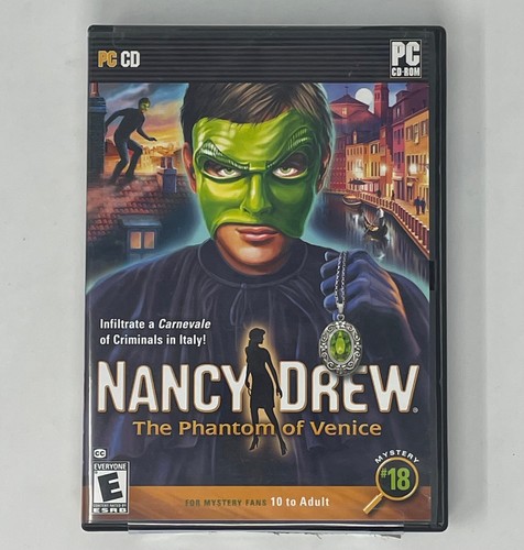 Nancy Drew The Phantom Of Venice #18 PC CD-ROM Mystery Video Game | eBay