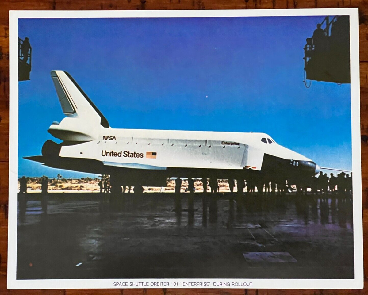 Orbiter Space Shuttle In Space
