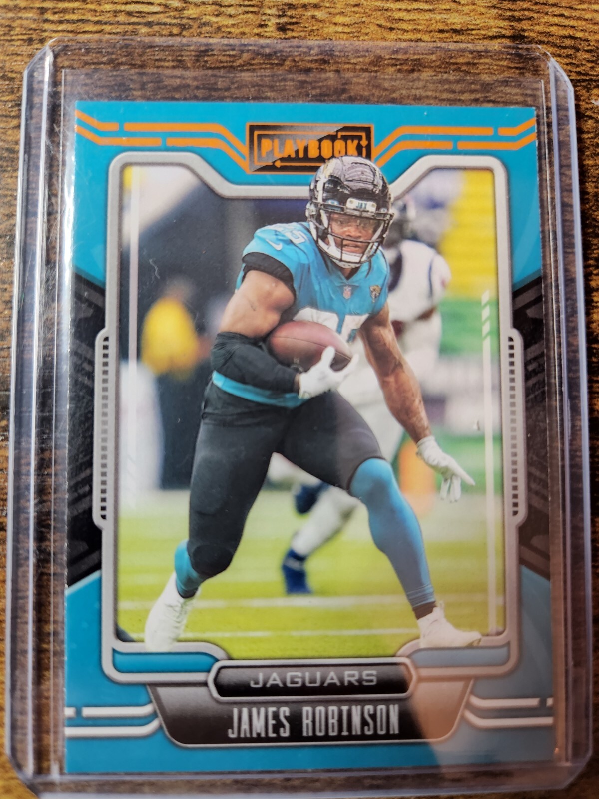 2021 Panini Playbook James Robinson Orange Parallel #45 Jacksonville ...