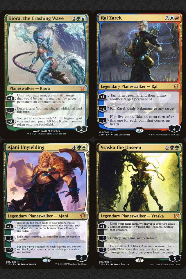 5 Color Planeswalker Commander EDH Deck Magic MTG Esika, God of the ...