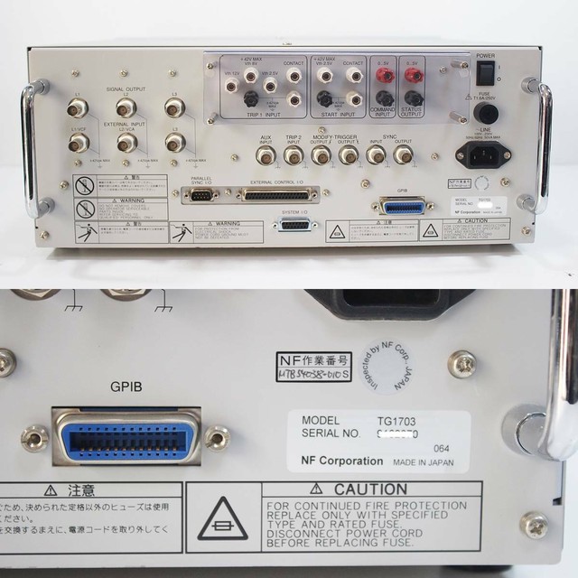 Nf TG1703 3 Phase Signal Generator 1703 for sale online | eBay