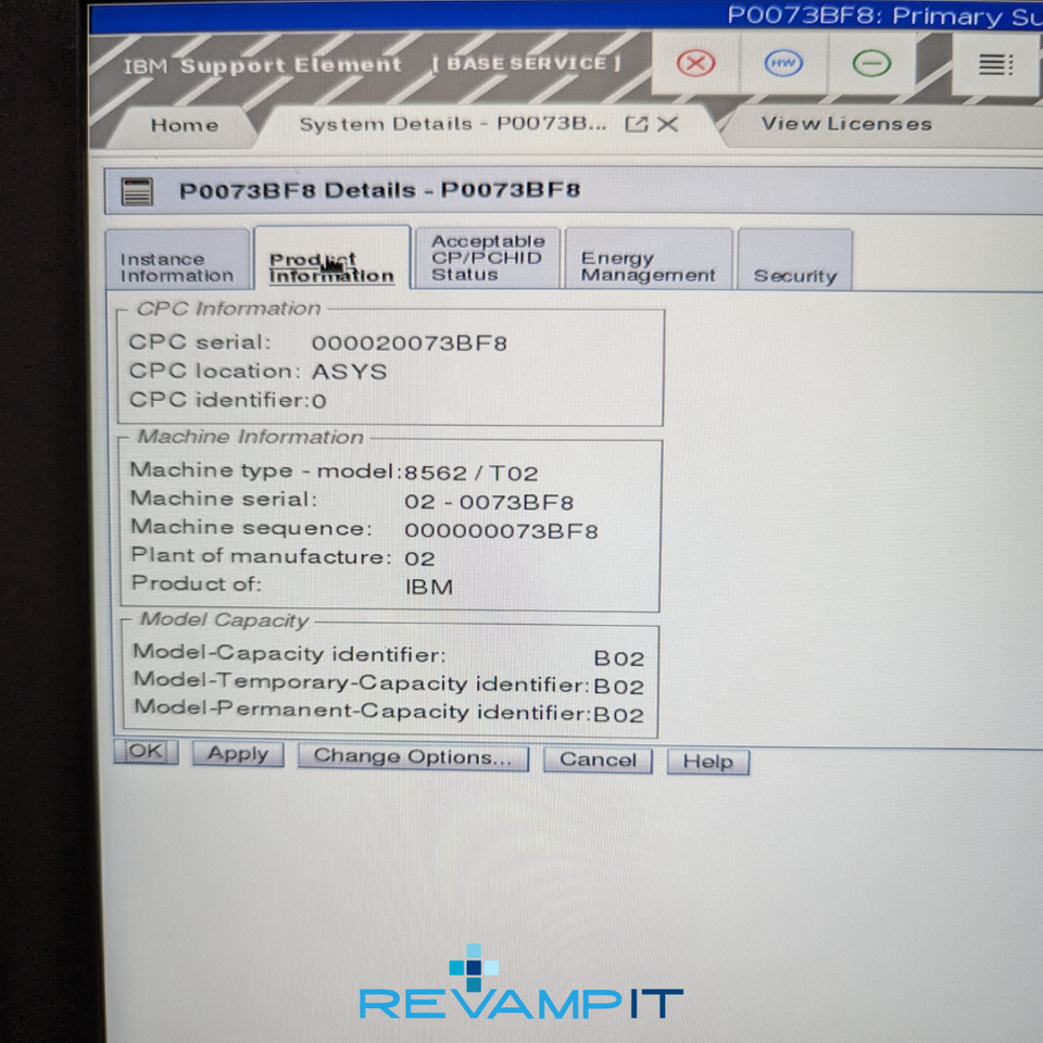 IBM Z15-T02 Mainframe (8562-T02) - Complete B02 Rack Config | eBay