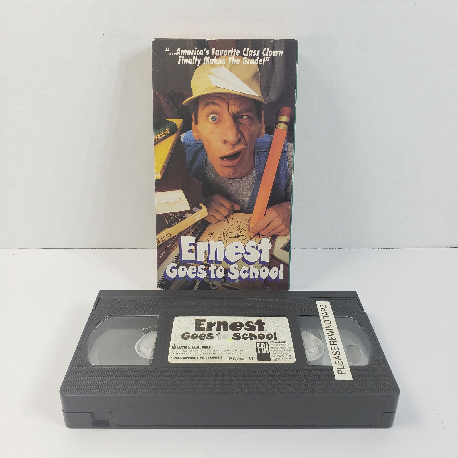 Ernest Goes to School (VHS, 1994) Comedy Ernest P. Worrell 723952074904 ...