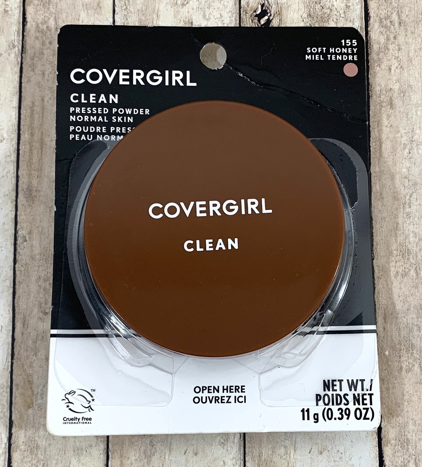 CoverGirl Clean Pressed Powder for Normal Skin Shine-Free #155 Soft ...