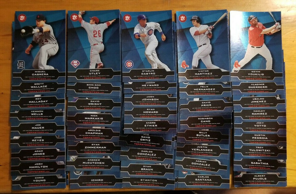 2011 Topps Baseball Inserts Lost,60 years, Diamond Giveaway Duos you ...