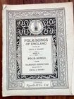 1916 edition. Cecil J Sharpe: Folk Songs of England,. Book IV | eBay