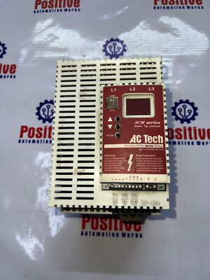 AC TECH MEMBER OF THE LENZE GROUP SM4100 7.5KW 10HP SCM SERIES VFD | eBay