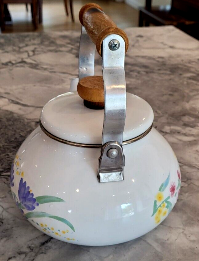Corelle Coordinates LINCOWARE Enamel Coated Metal Tea Kettle w/Lid ...